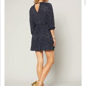 Current Air | Dresses | Nwt Current Air Star Print Navy Dress S | Poshmark